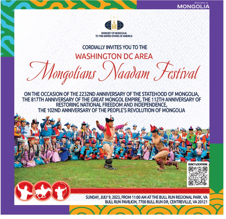 Mongolians Naadam Festival - Embassy of Mongolia